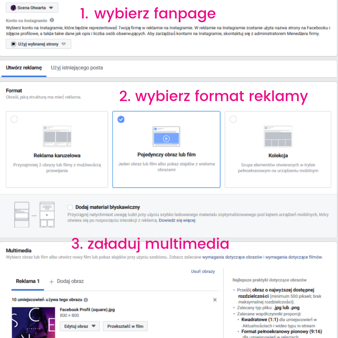 Jak tworzyć formaty reklamowe na Facebooku za darmo? - KomuKoncept ...